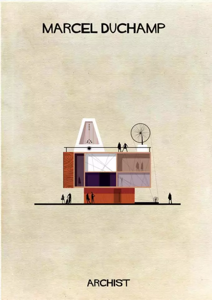 Alternative architecture through the eyes of the artist Federico Babin