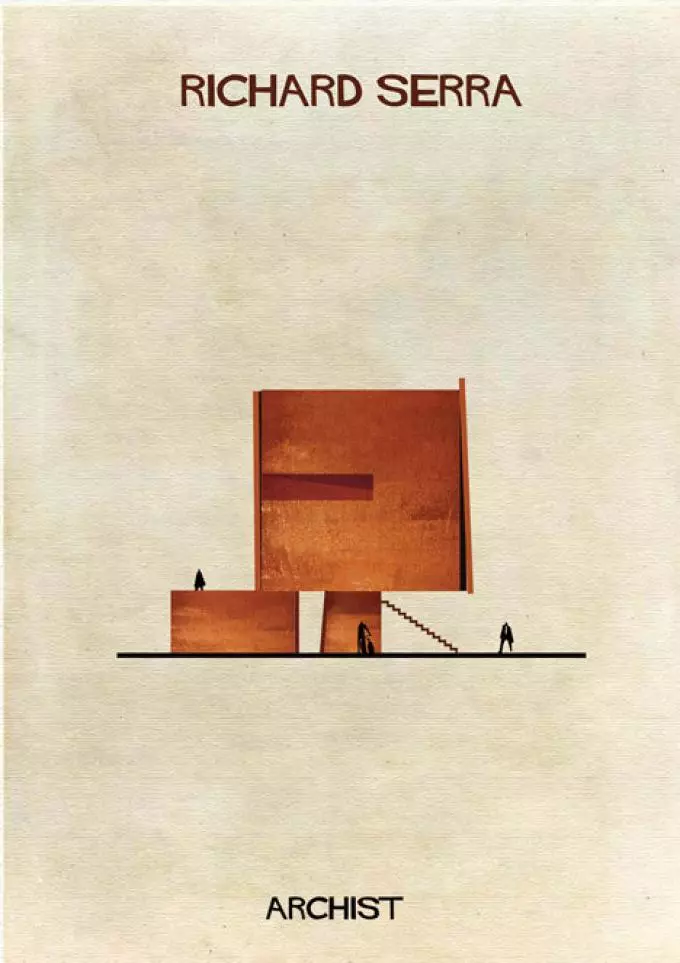 Alternativa arkitekturo per la okuloj de la artisto Federico Babin