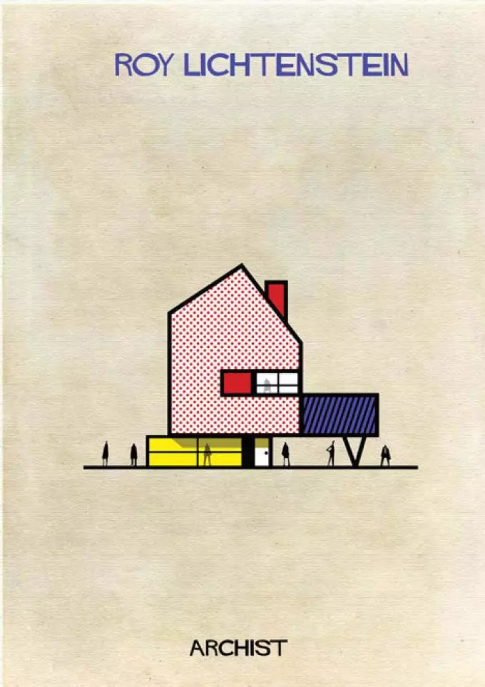 Alternativa arkitekturo per la okuloj de la artisto Federico Babin