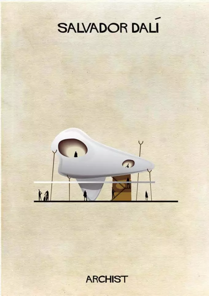 Alternative architecture through the eyes of the artist Federico Babin