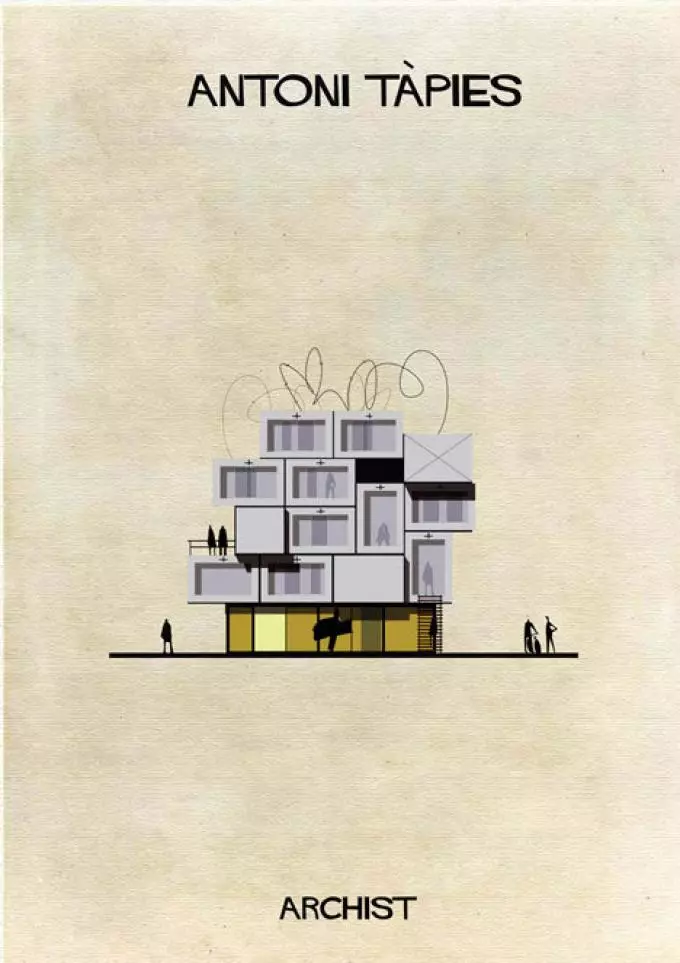 Alternativ arkitektur genom konstnären Federico Babins ögon