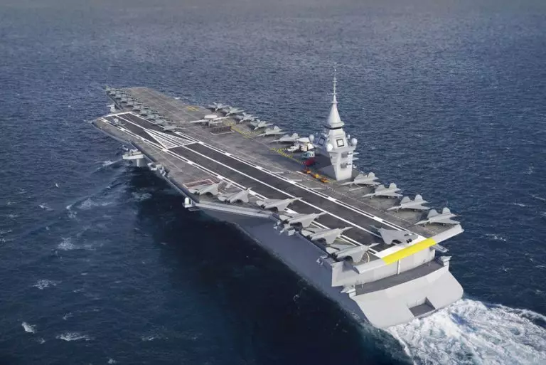 The new French nuclear aircraft carrier