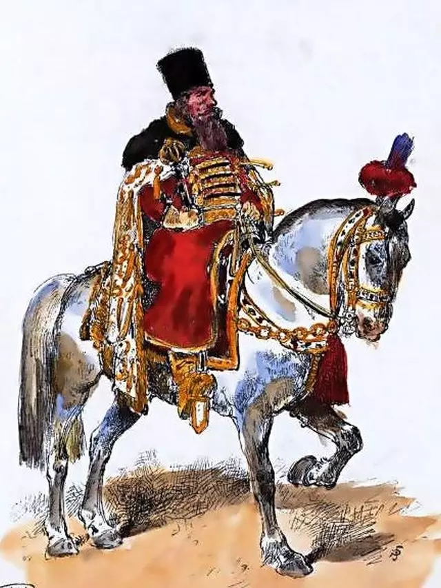 N. Karazin. Woiwode des Großen Regiments