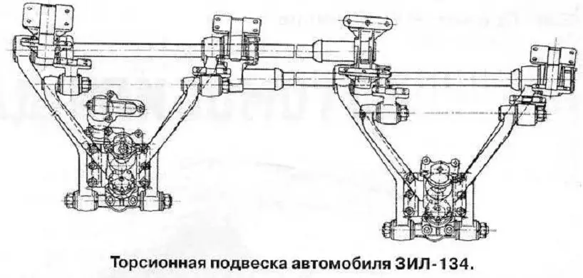 Izithuthi ezingekho ezindleleni. Iitrektara ze-artillery eziphakathi ZIL-134