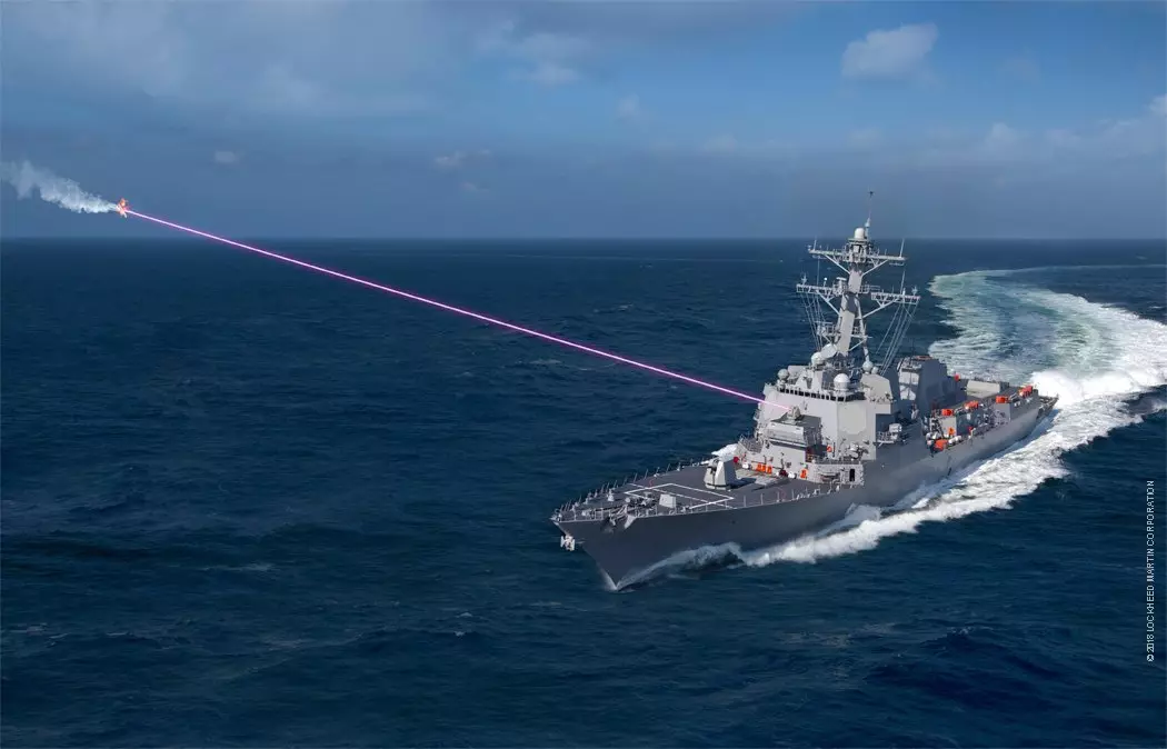Om marine lasere