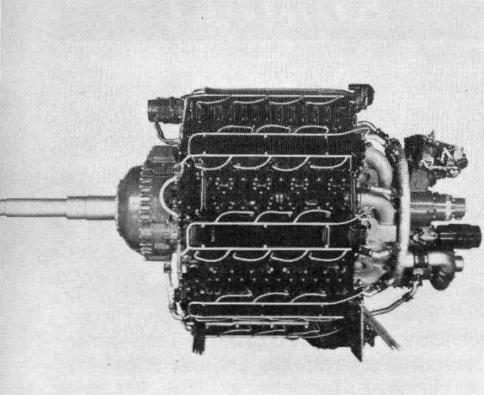 Edmundas Rumpleris ir jo 1000 AG lėktuvo variklis