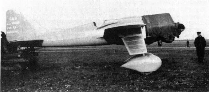 Bernard avion de course et record. Partie 3 Avion record SAB V-4