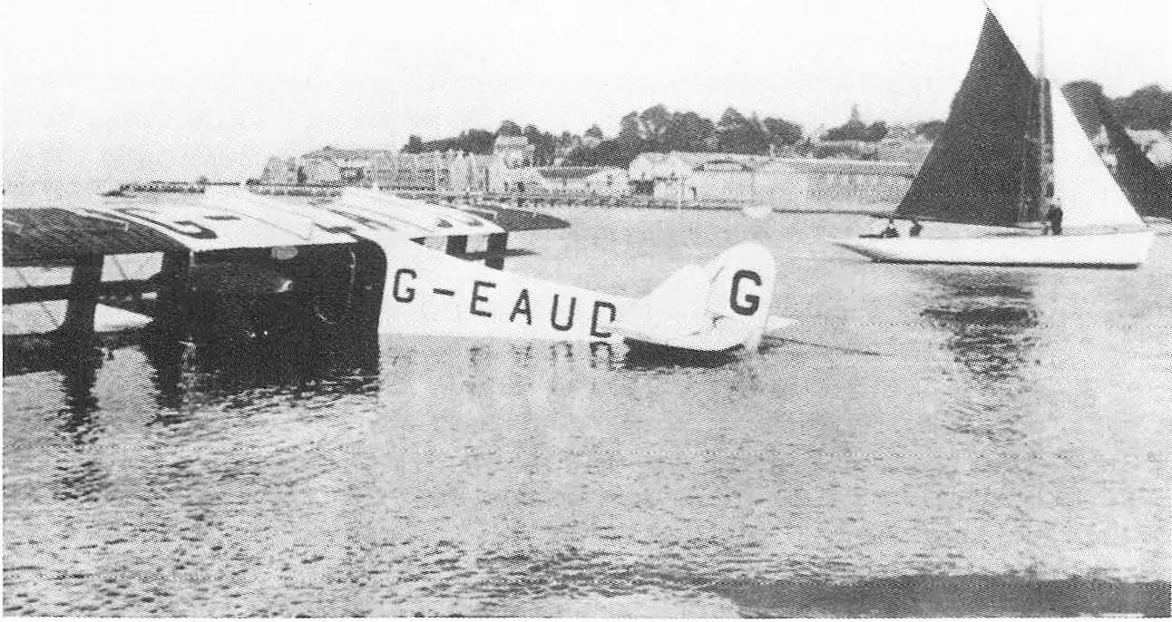 Ervaren passagiersvliegboot Saunders Kittiwake. Verenigd Koninkrijk