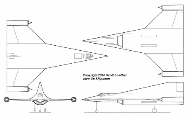 Archangel o'r CIA. Lockheed A-1 - A-12