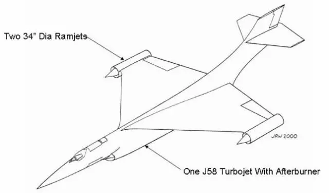 Archangel o'r CIA. Lockheed A-1 - A-12