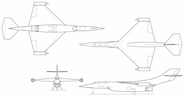 Archangel o'r CIA. Lockheed A-1 - A-12