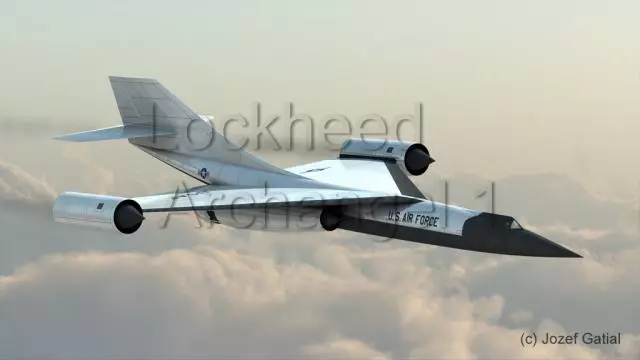 Ærkeengel fra CIA. Lockheed A-1-A-12