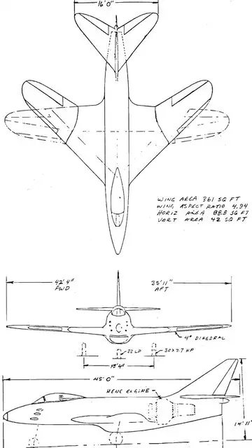 R-80 မှ XF-90 အထိ L-153 အစီအစဉ်