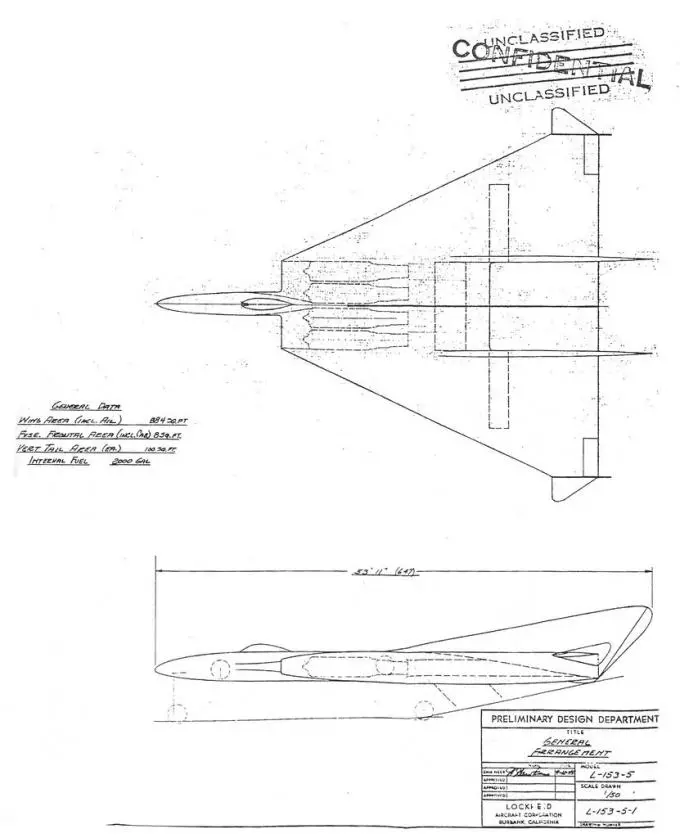 R-80 မှ XF-90 အထိ L-153 အစီအစဉ်