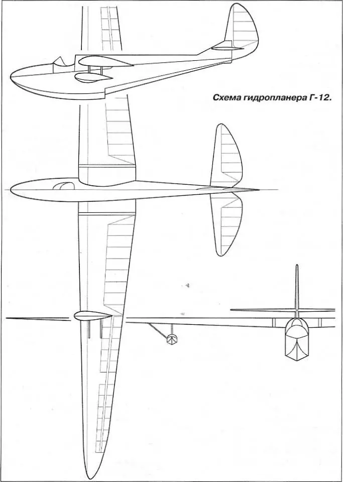 Elatra maivana amin'i Gribovsky. Fizarana 2 Glider sy fiaramanidina manomboka amin'ny G-10 ka hatramin'ny G-19