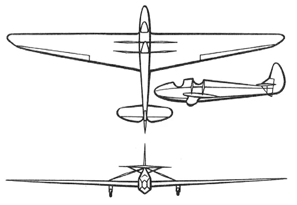 Elatra maivana amin'i Gribovsky. Fizarana 2 Glider sy fiaramanidina manomboka amin'ny G-10 ka hatramin'ny G-19