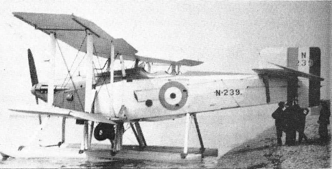 Erlieft Carrier-baséiert Torpedo / Bomber Avro 571 Buffalo. Vereenegt Kinnekräich