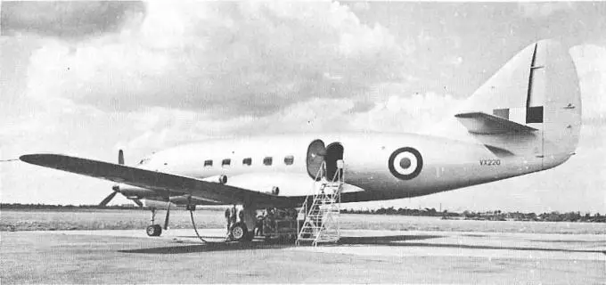 Ndege zonyamula anthu zankhondo Armstrong-Whitworth A.W. 55 Apollo. United Kingdom