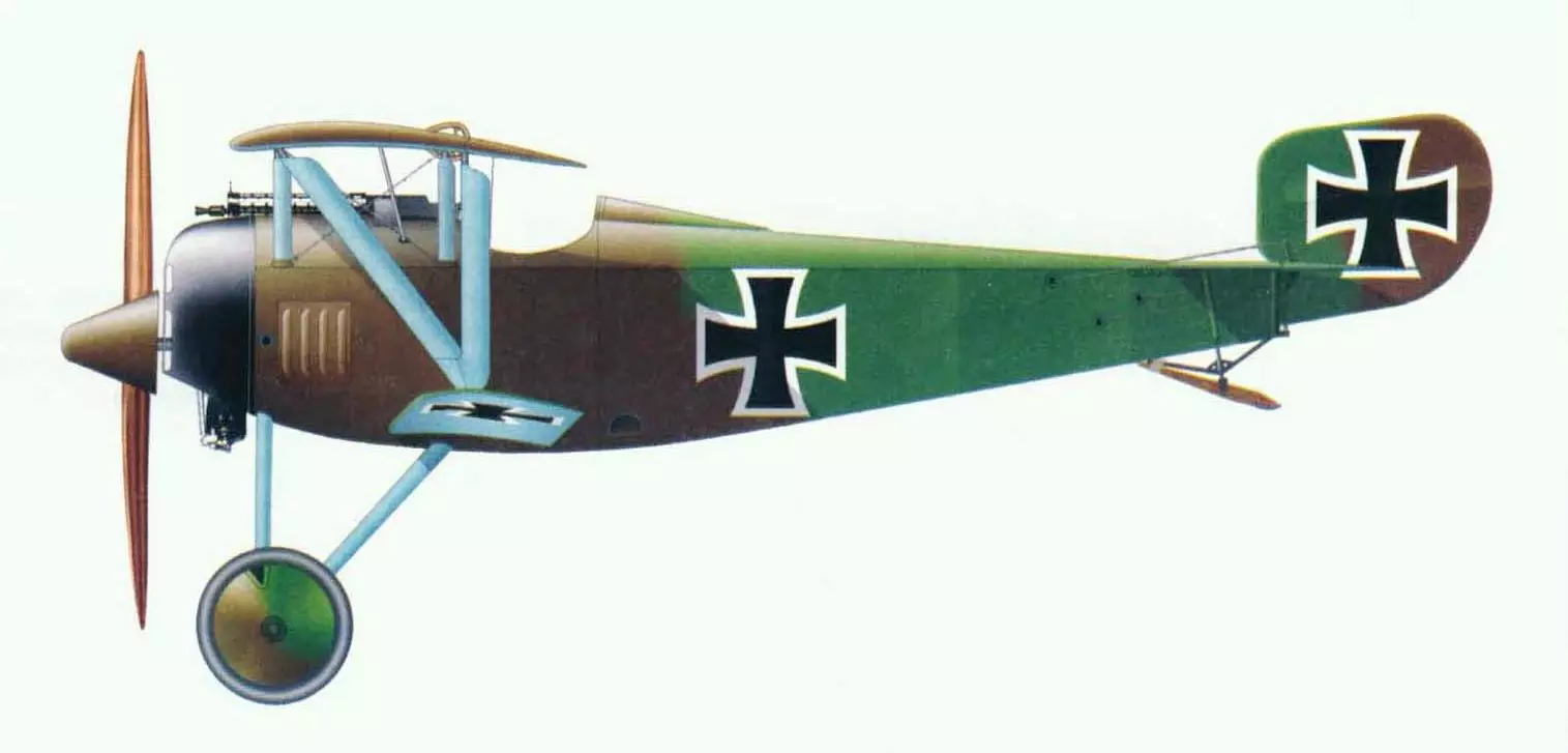 Nieuport á þýsku. Bardagamaðurinn Siemens-Schuckert D.I. Þýskalandi