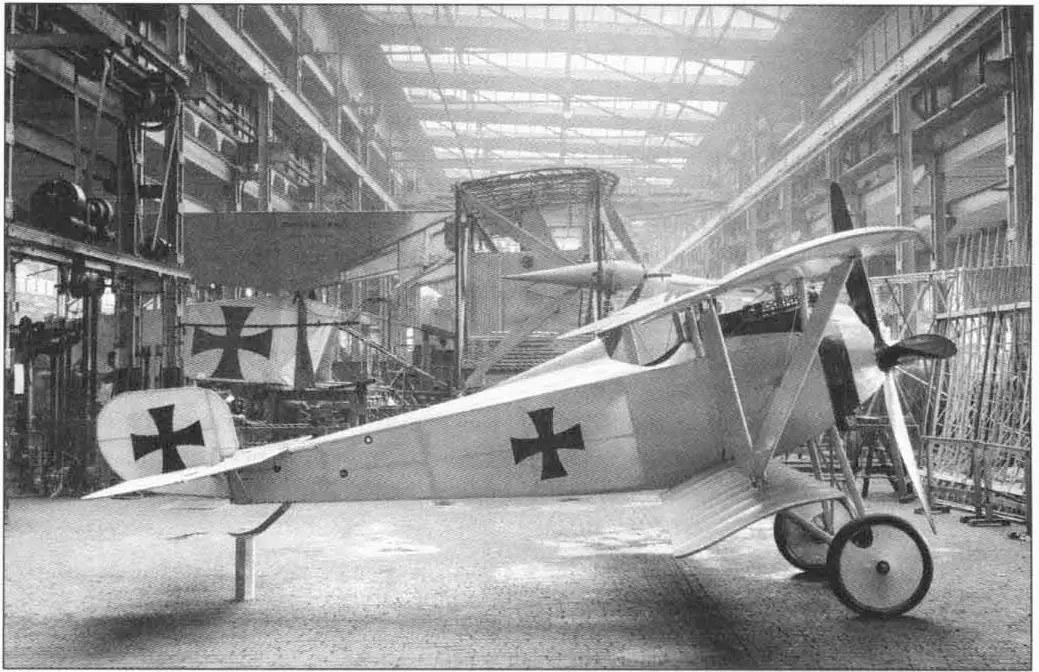 Nieuport á þýsku. Bardagamaðurinn Siemens-Schuckert D.I. Þýskalandi