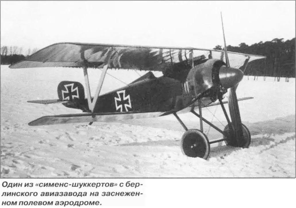 Nieuport á þýsku. Bardagamaðurinn Siemens-Schuckert D.I. Þýskalandi