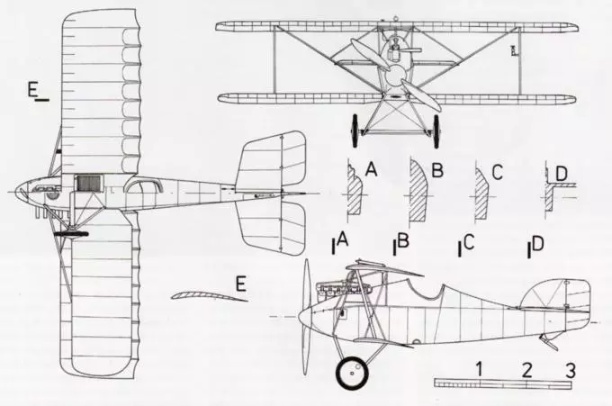 Erfarne Knoller 70.01 / 02 jagerfly. Østrig-Ungarn