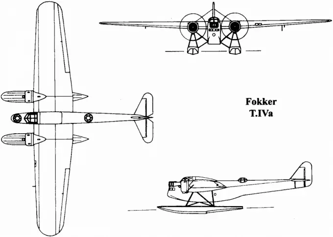 የደች የባህር ላይ ቦምብ ፍንዳታ Fokker T.IV የአስራ አምስት ዓመታት ሥራ