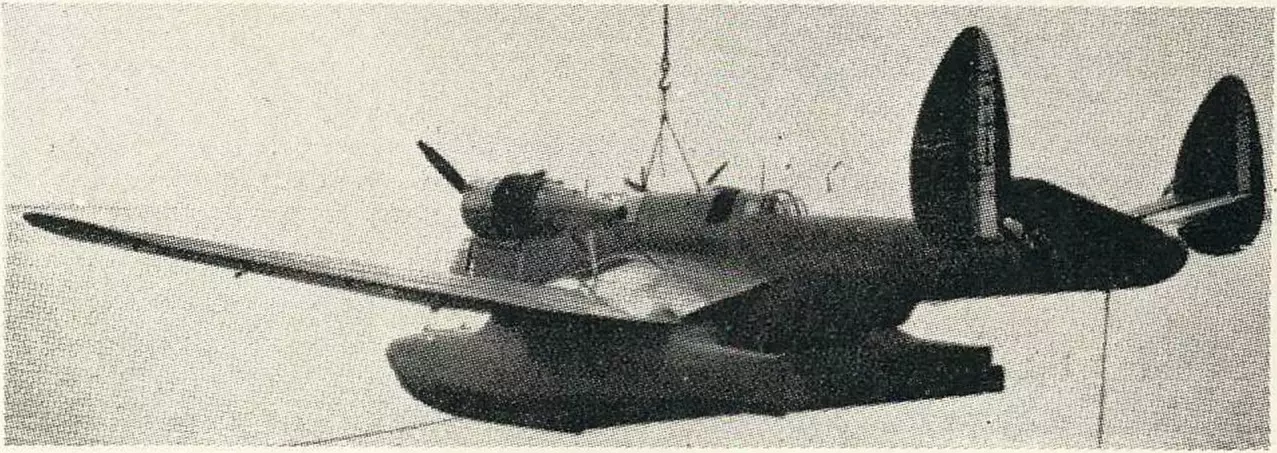 Erabilera anitzeko flotagailu esperientziaduna Loire-Nieuport 10. Frantzia