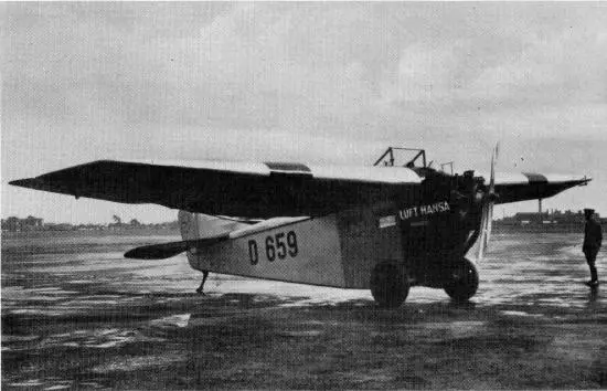 Focke-Wulf A.16 farþegaflugvél. Þýskaland 2. hluti