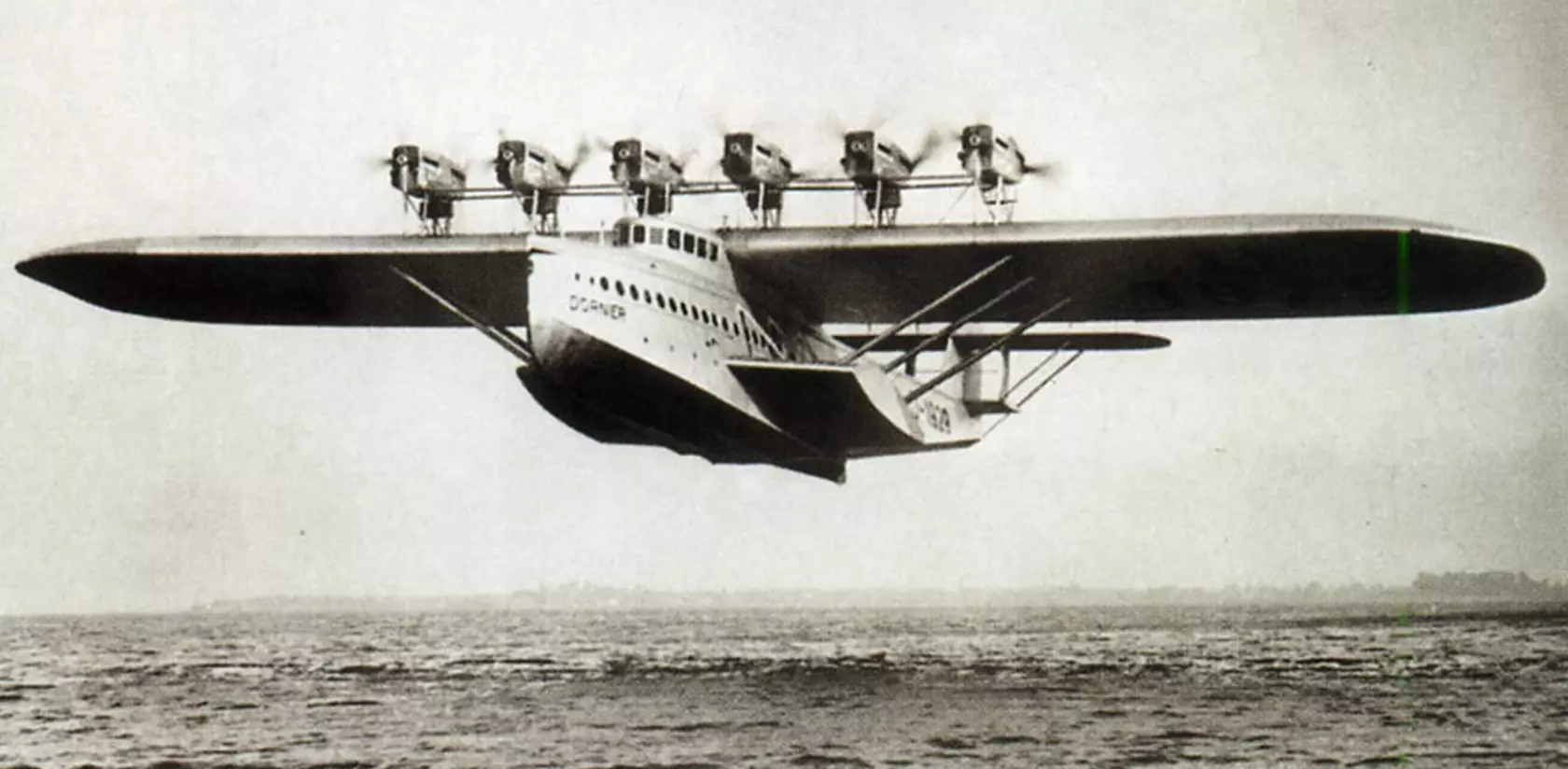 Little sister Do X. Passenger flying boat Dornier Do S. Germany