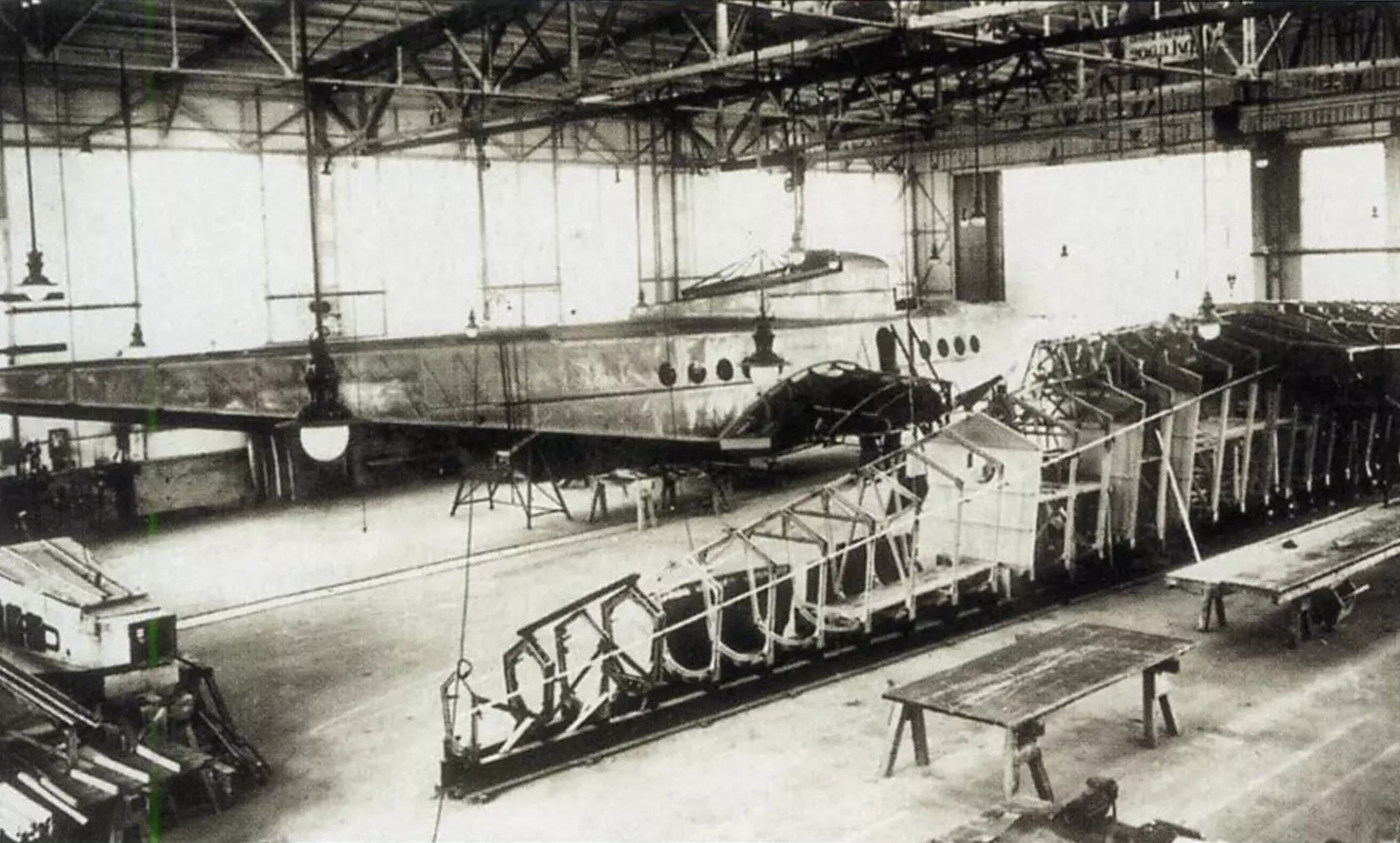 Little sister Do X. Passenger flying boat Dornier Do S. Germany