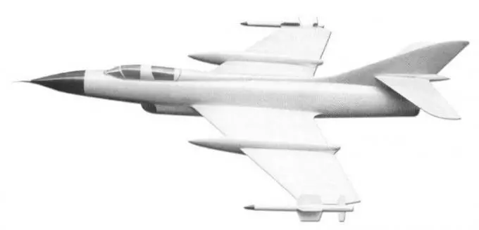 Projekt av brittiska höghöjds jaktflygare 1953-59. Hawker P.1103 fighter-interceptor project