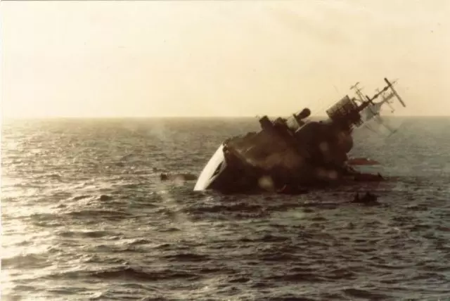 La Muerte Negra (Black Death) by Sea Harier in the Falklands.