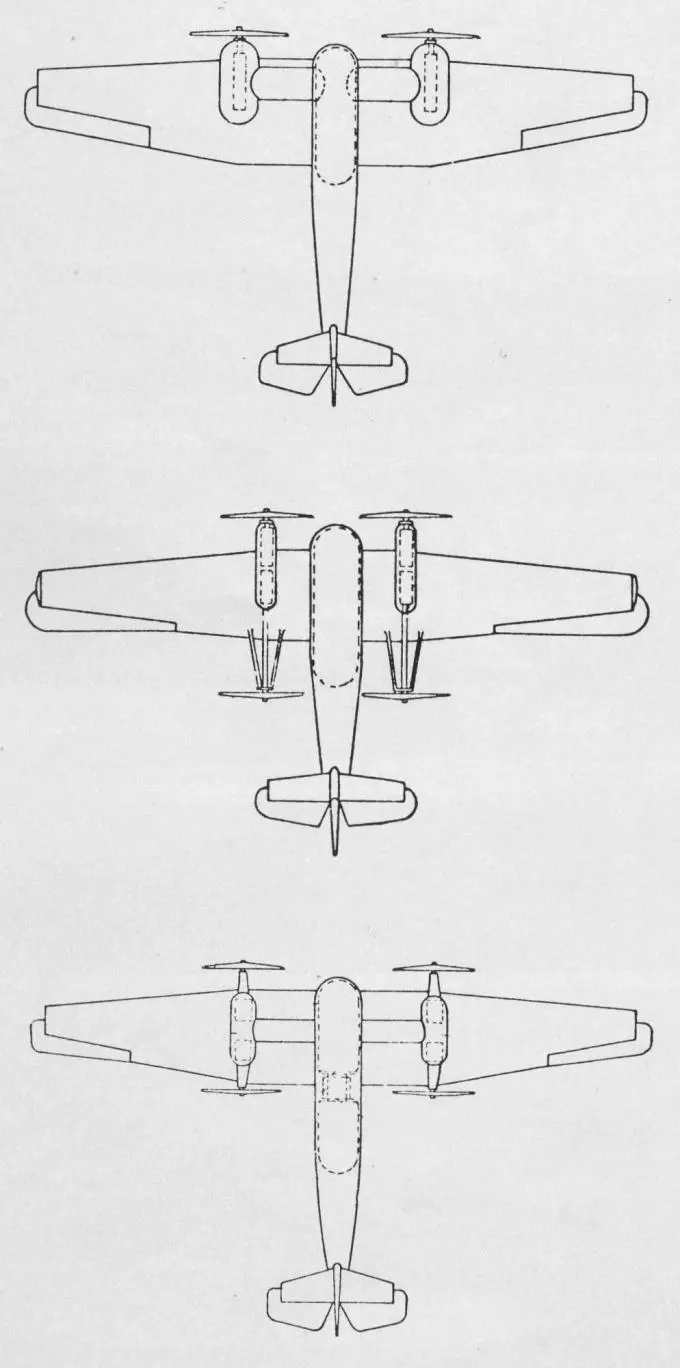 Cuatro proyectos de aviones de gran altitud de Junkers