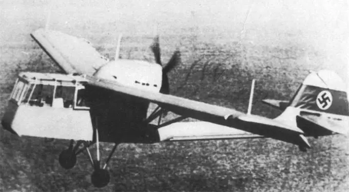 Nešťastní dědici „čápa“. Zkušená lehká víceúčelová letadla Siebel Si 201 a Bayerische Flugzeugwerke Bf 163. Německo