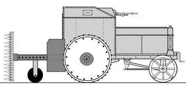 Khangela ukuphuma kwisiphelo esifileyo. Icandelo 7. I-Breton-Proton-Patricus. Ngo-1915. Isikhephe esishushu kwi-wire