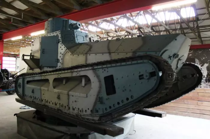 Leichter Kampfwagen LK II di Museum Tank, Munster. Foto: Alexey Tarasov