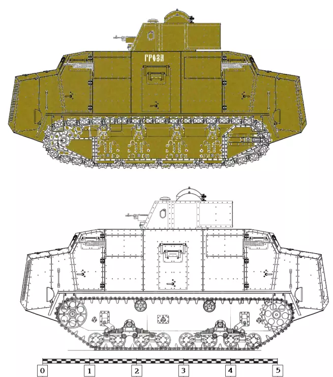"Thunder" Victory Break! Tancs de l'exèrcit imperial rus a la PMW.