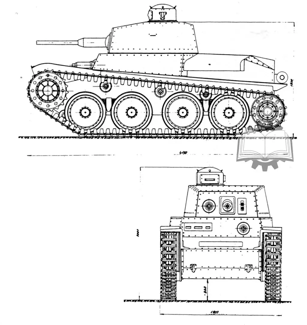 Quindi Praga LTP guardò inizialmente. Armamento sotto forma di una pistola da 20 mm - Rudiment da LTL