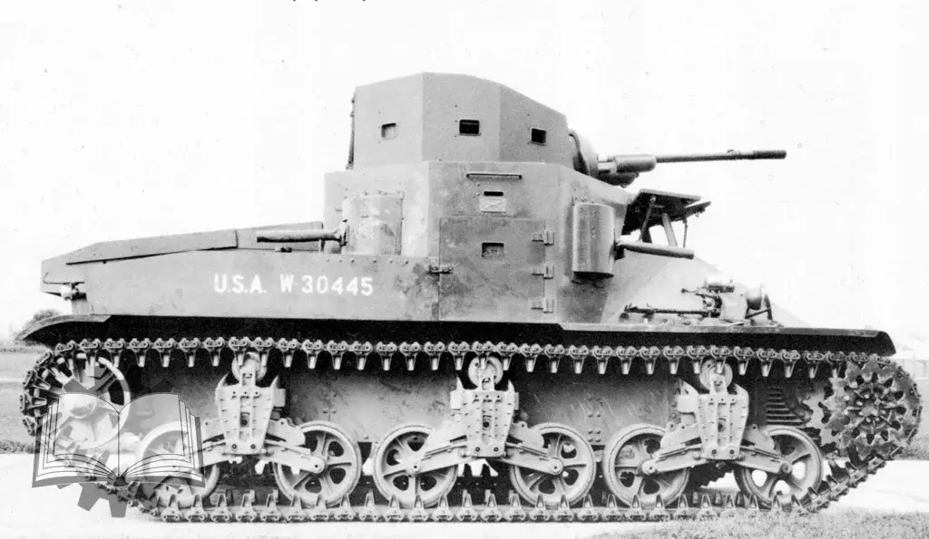 Sa tingpamulak sa 1940, ang torre gibutang sa ikaduha nga sample sa medium tank M2. Kauban ang usa ka 37-mm browning gun. Ang pusil wala mapreserbar, ug ang torre nga adunay usa ka tanke buhi