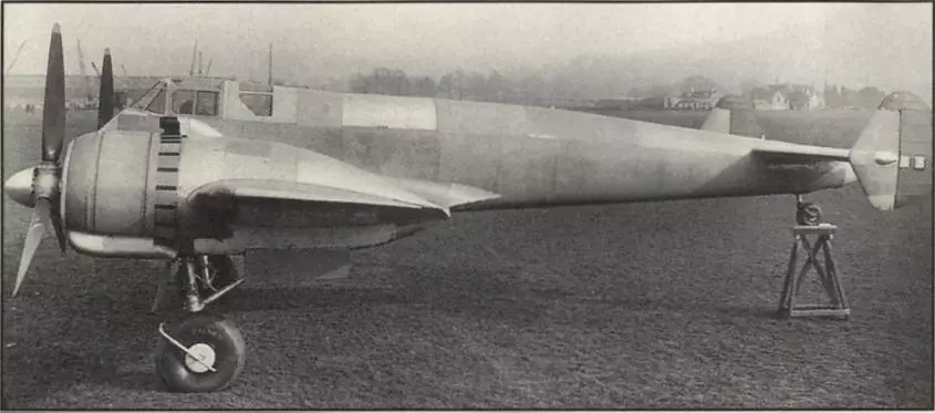 Erfaren heavy fighter Gloster F.9 / 37. Det Forenede Kongerige