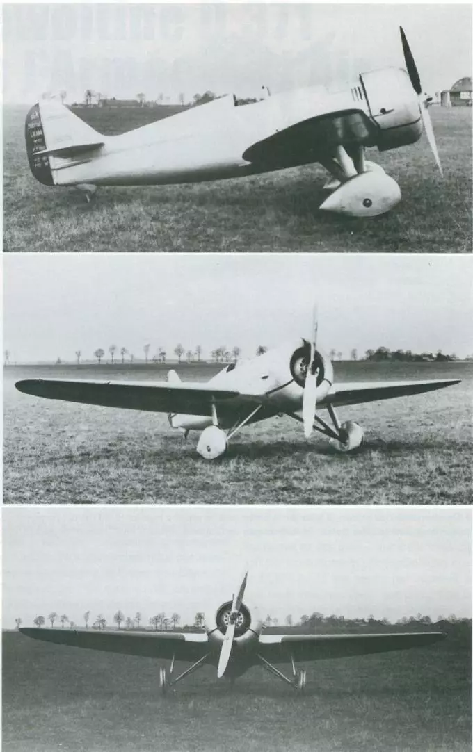 Marcel Eglen và gia đình máy bay chủng tộc Lorraine-Hanriot 41/42/130/131 Phần 3