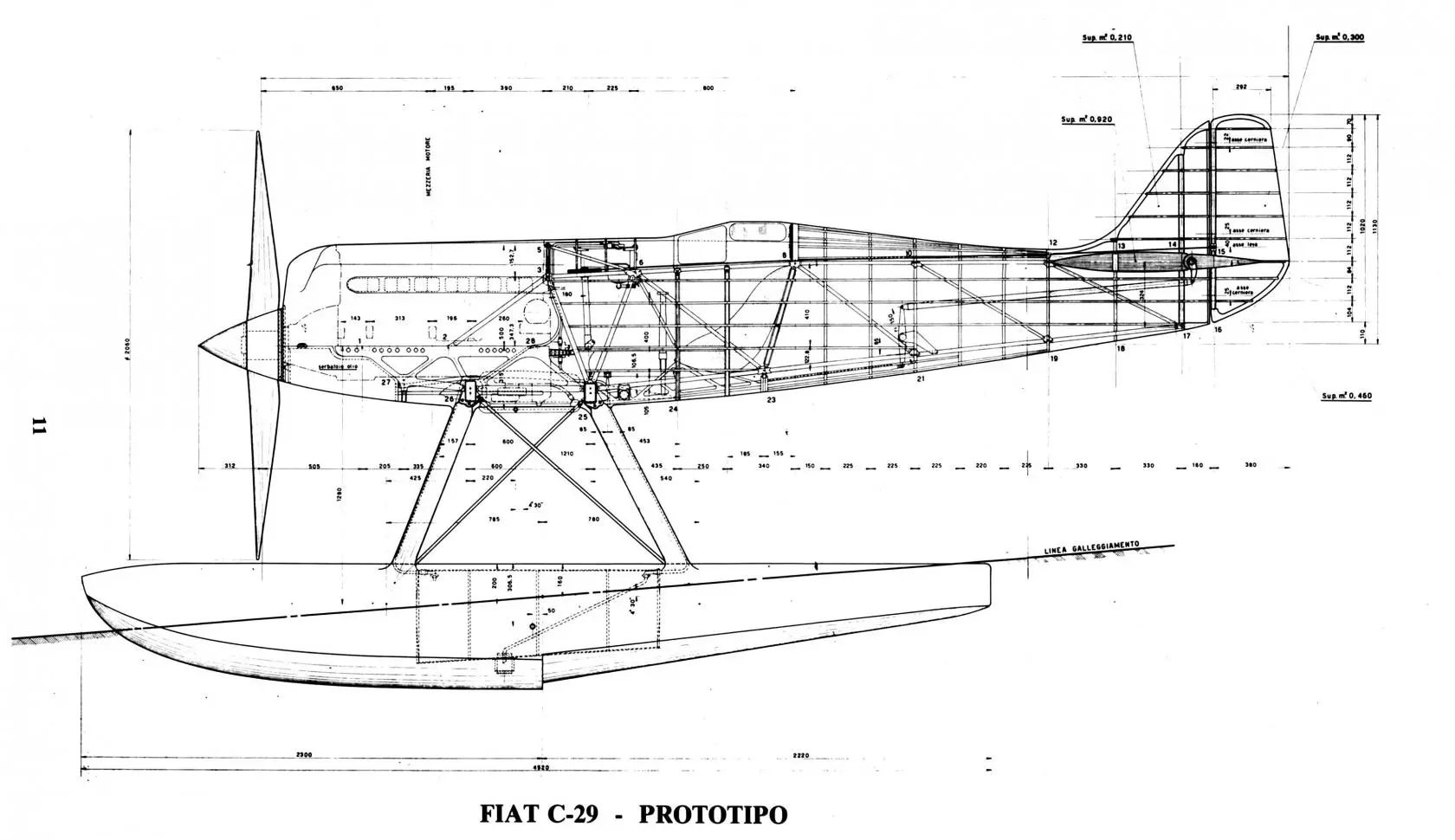 FIAT C-29 - PROTOTYPE