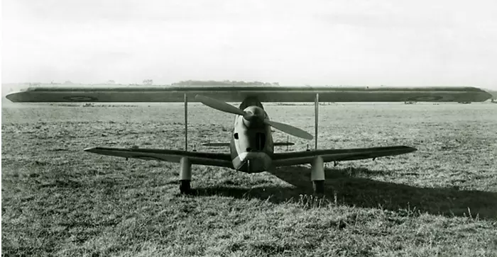 Experimental aircraft Hillson Bi-mono. United Kingdom