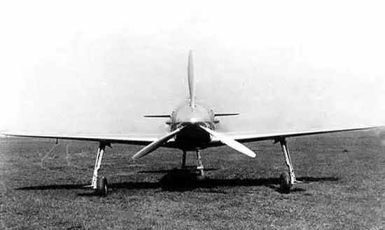 Aereo da record Napier-Heston Racer J-5. Regno Unito
