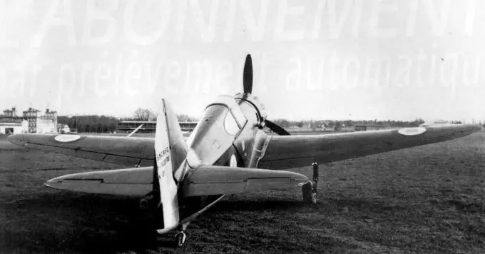 Bloch MB-700 on uusim… SPAD-lt. Kogenud kerge võitleja Bloch MB-700. Prantsusmaa