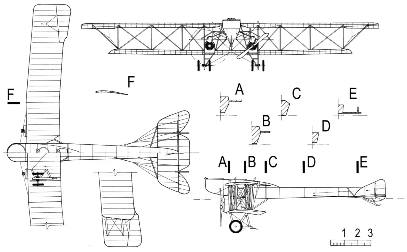 Bombers mitjans Ursinus G.U.H. Jo (Gotha G.I). Alemanya