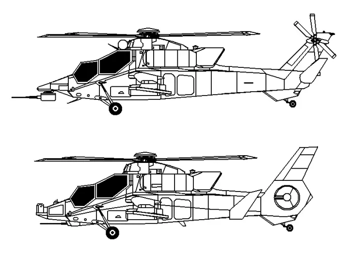 Kínverska höggþyrla WZ-10.