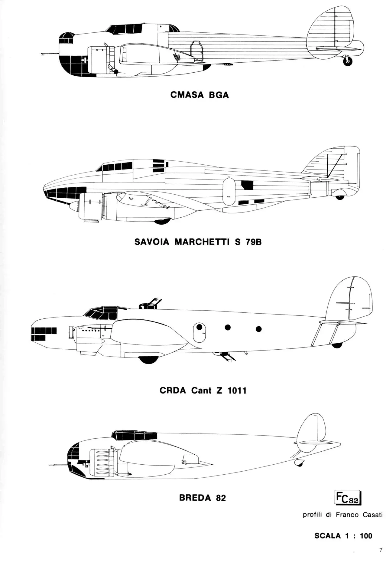 Andrea Kourami. Bombardéry pre Regia Aeronautica. Letecká súťaž 1934