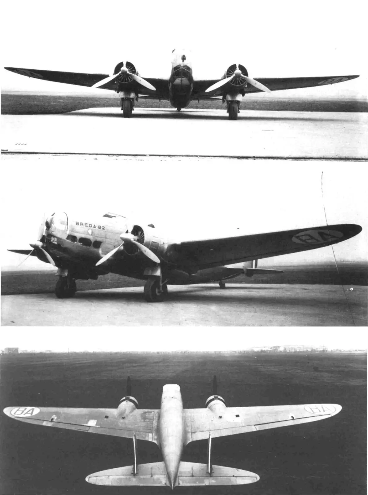 Andrea Kourami. Bombers for Regia Aeronautica. Amarushanwa y'indege 1934